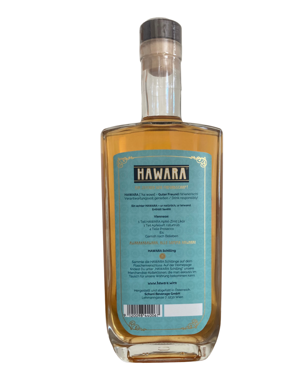 HAWARA Apfel-Zimt-Likör 0,7 Liter – Hawara Liköre